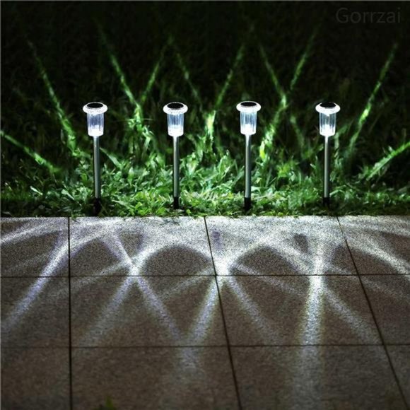 Accents | Solar Pathway Lights 1 Pack Solar Outdoor Lights Led ...